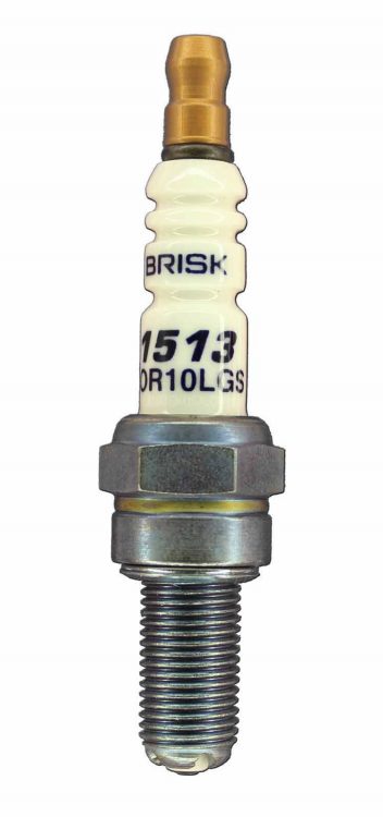 Brisk PREMIUM Racing AOR10LGS Spark Plug (Lamborghini Design) - Mass ...