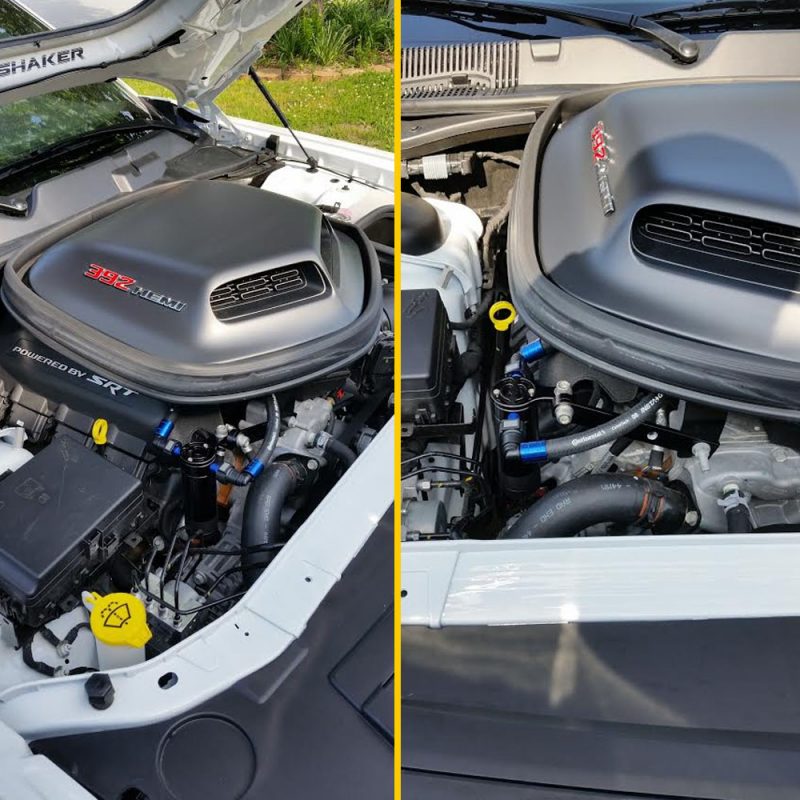 UPR Products Dodge Challenger 5.7/6.4 HEMI 2011+ Catch Can - Mass ...